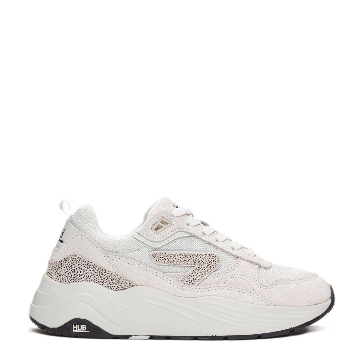 HUB Glide chunky sneaker ecru | wehkamp
