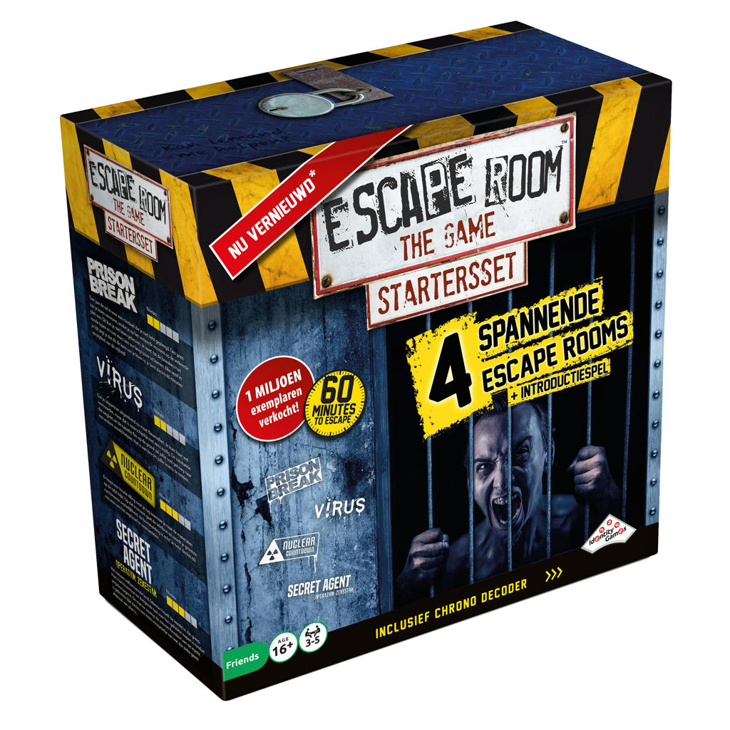 Identity Games Escape Room The Game Startersset | wehkamp