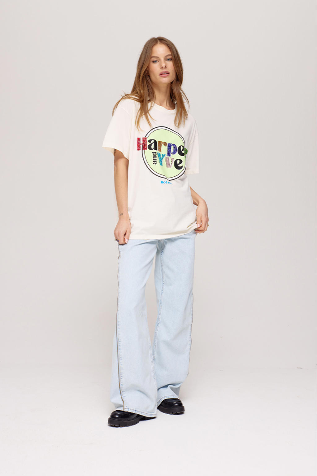 HARPER & YVE T-shirt ecru kopen? | Morgen in huis | wehkamp