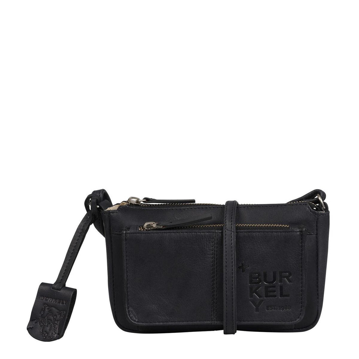 BURKELY leren crossbody tas Rogue Robyn zwart | wehkamp