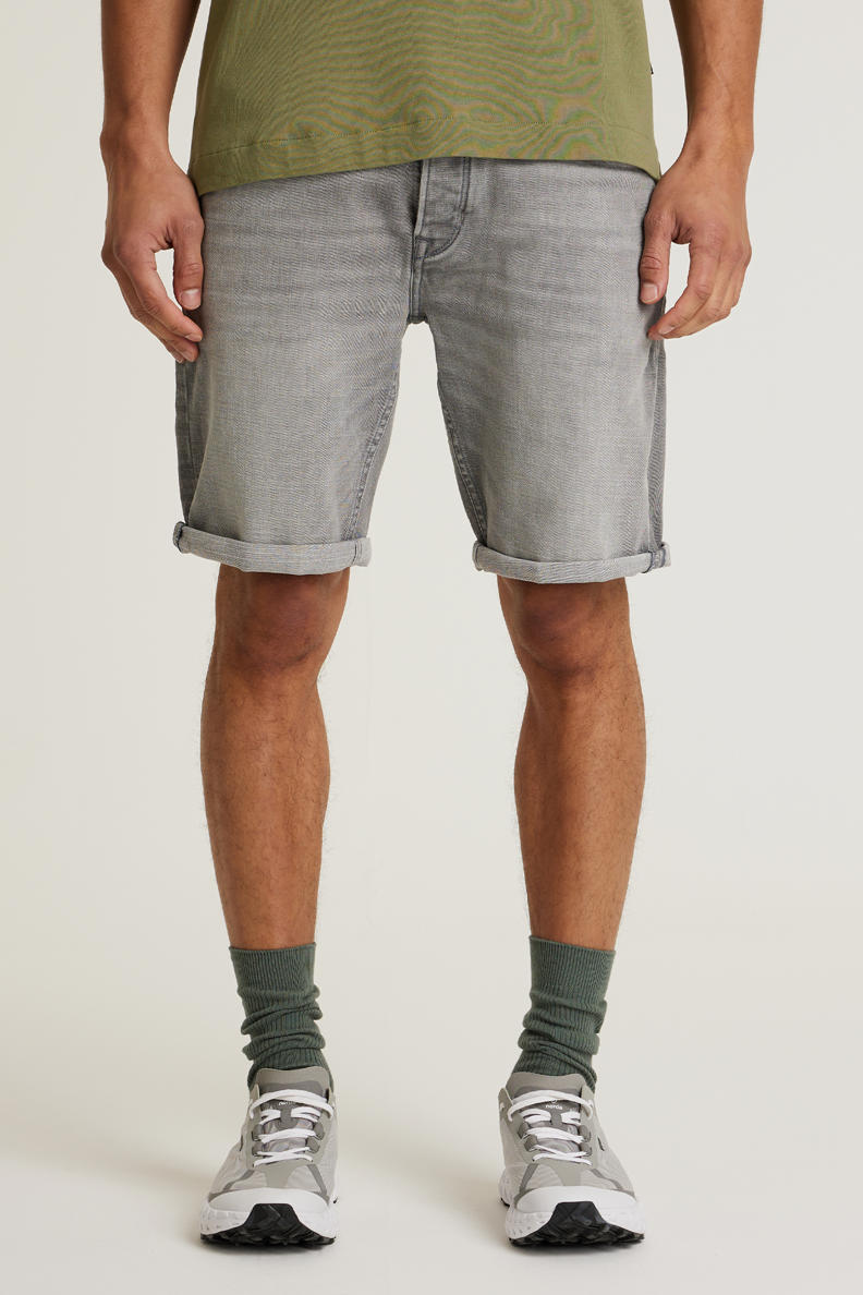 CHASIN' slim denim short grey denim | wehkamp