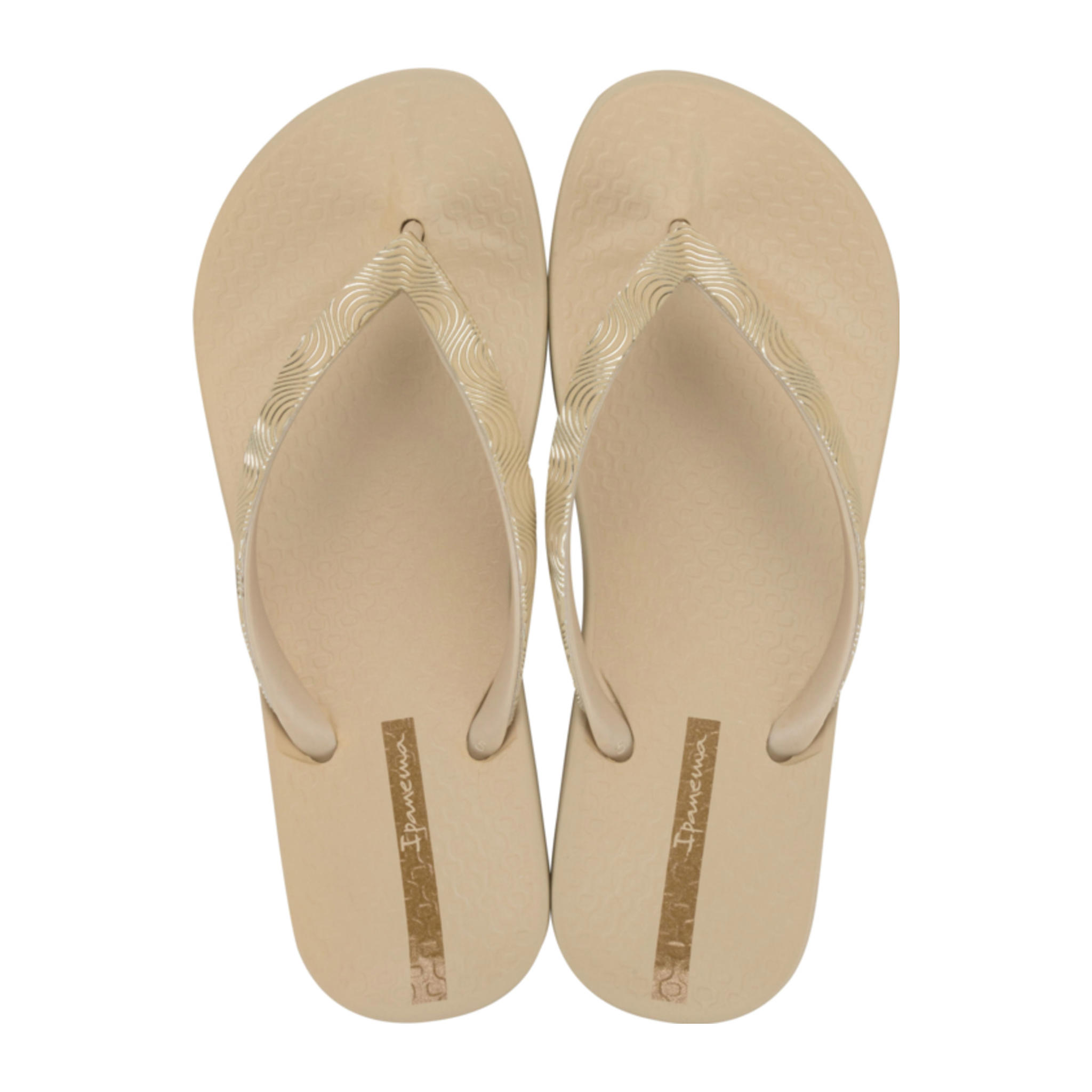 Ipanema Anatomic Mesh teenslippers beige | wehkamp