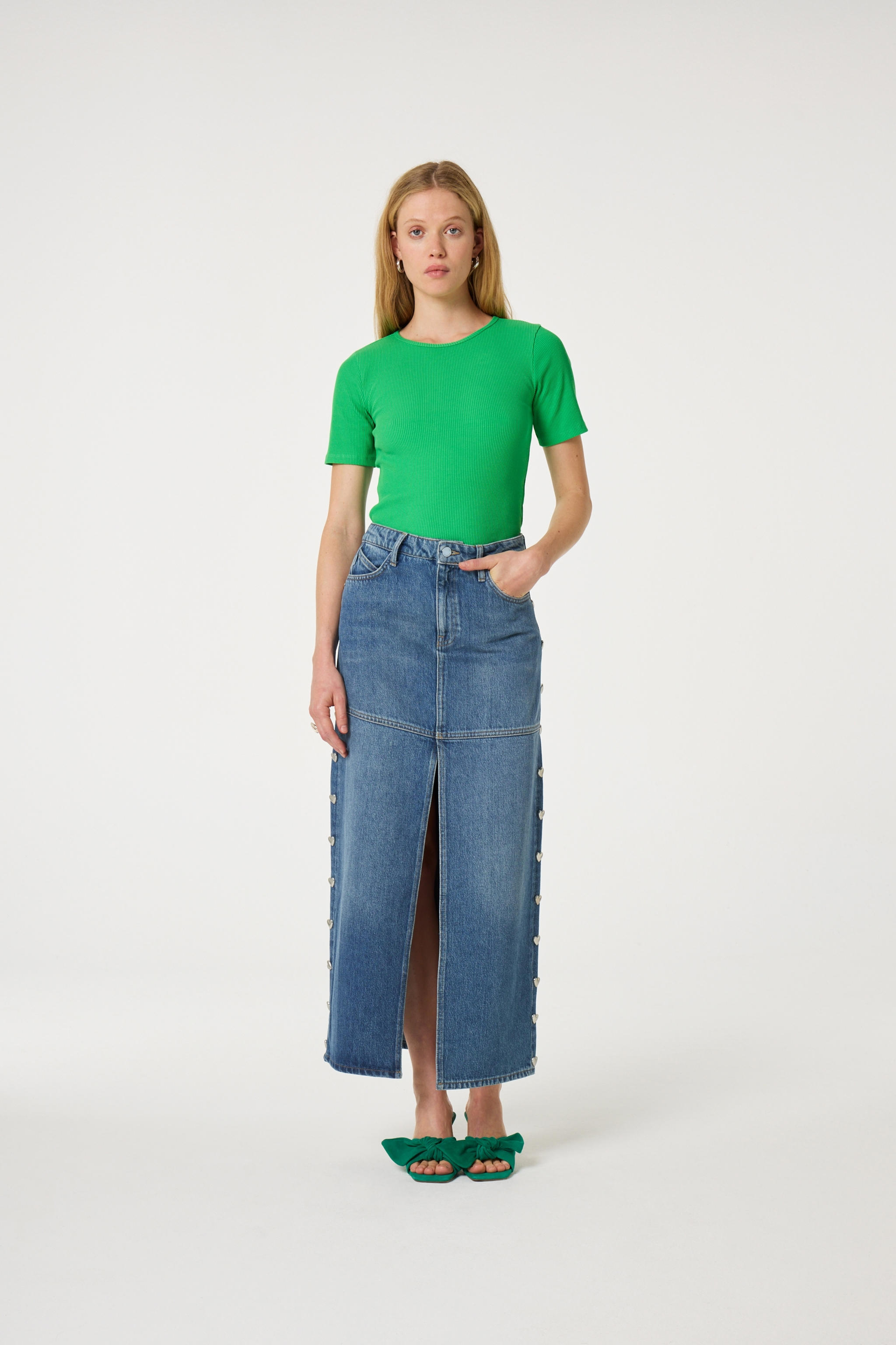 Fabienne Chapot T-shirt groen | wehkamp