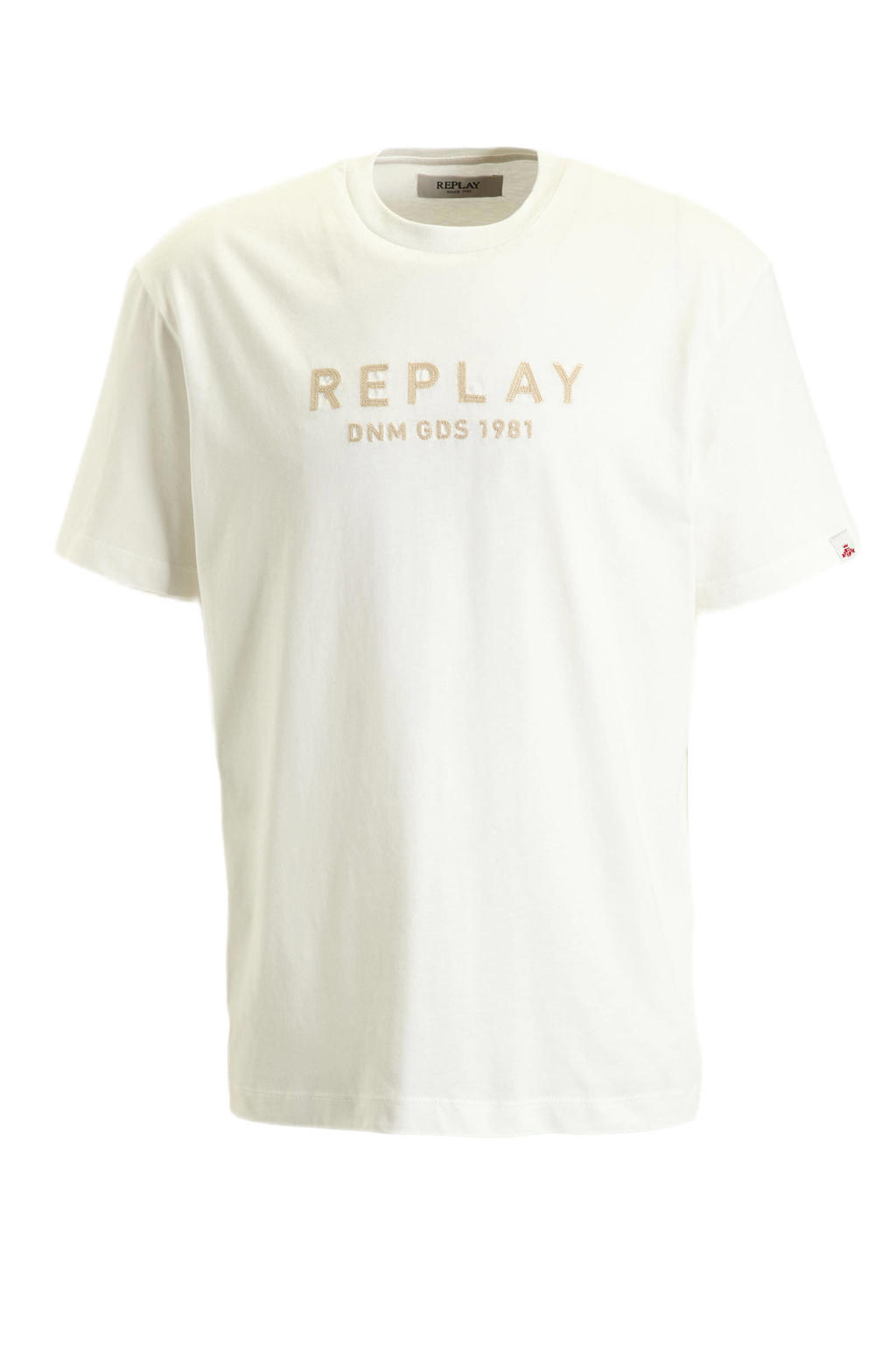 REPLAY T-shirt wit kopen? | Morgen in huis | wehkamp