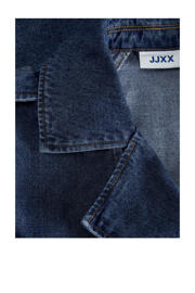 JJXX denim trenchcoat dark blue denim | wehkamp