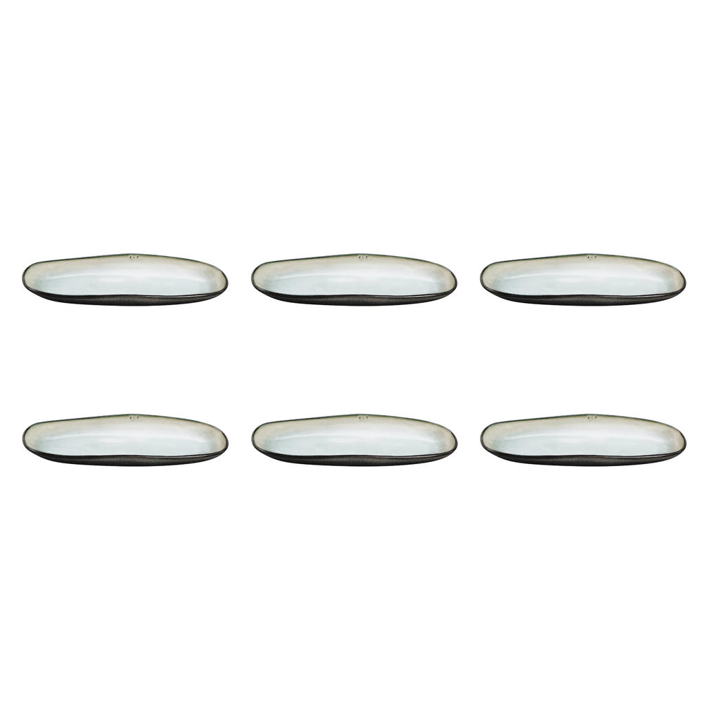 Medard de Noblat Shadow serveerbordje (23 x 11 cm) (set van 6) | wehkamp