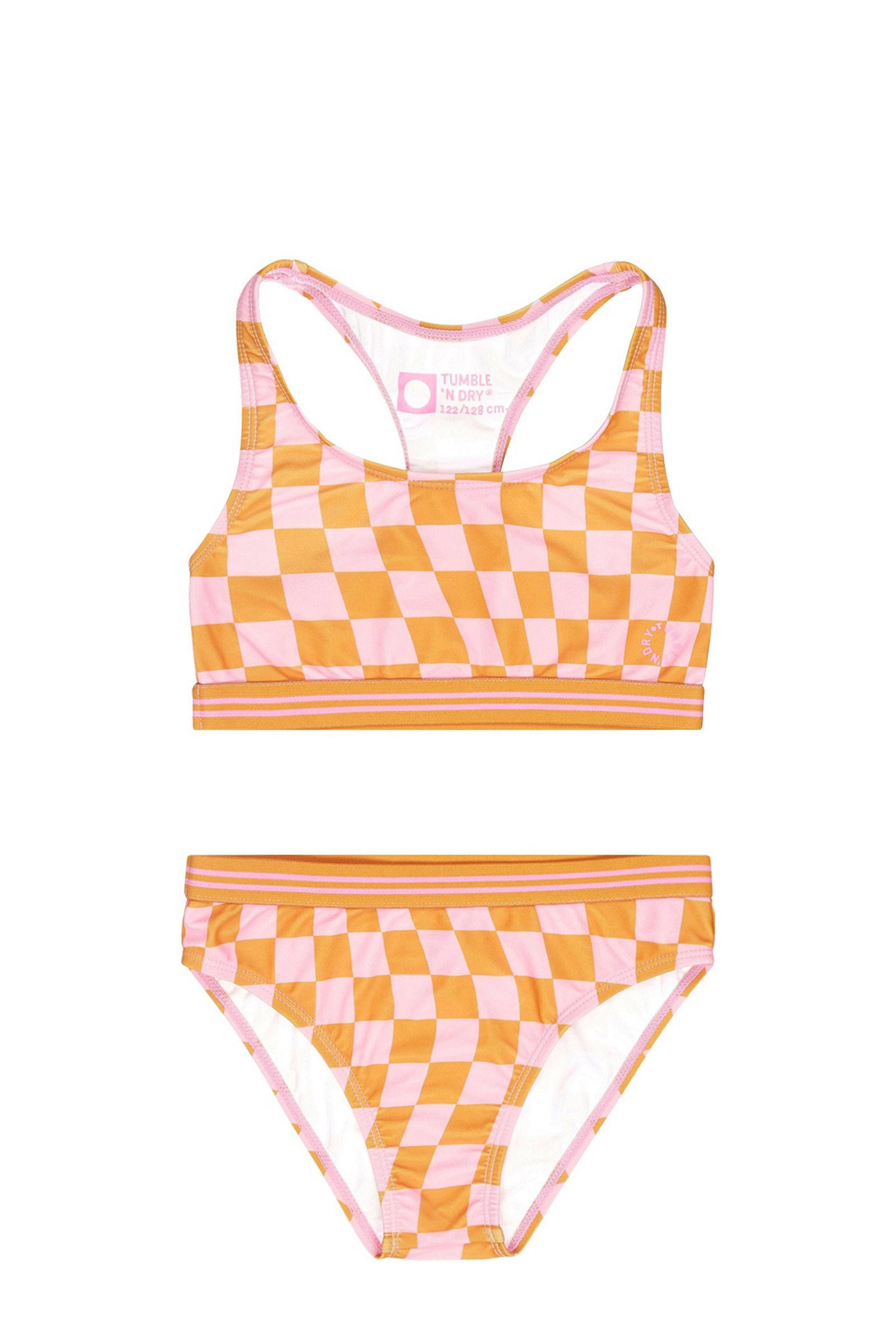 Tumble 'n Dry bikini roze / oranje | wehkamp