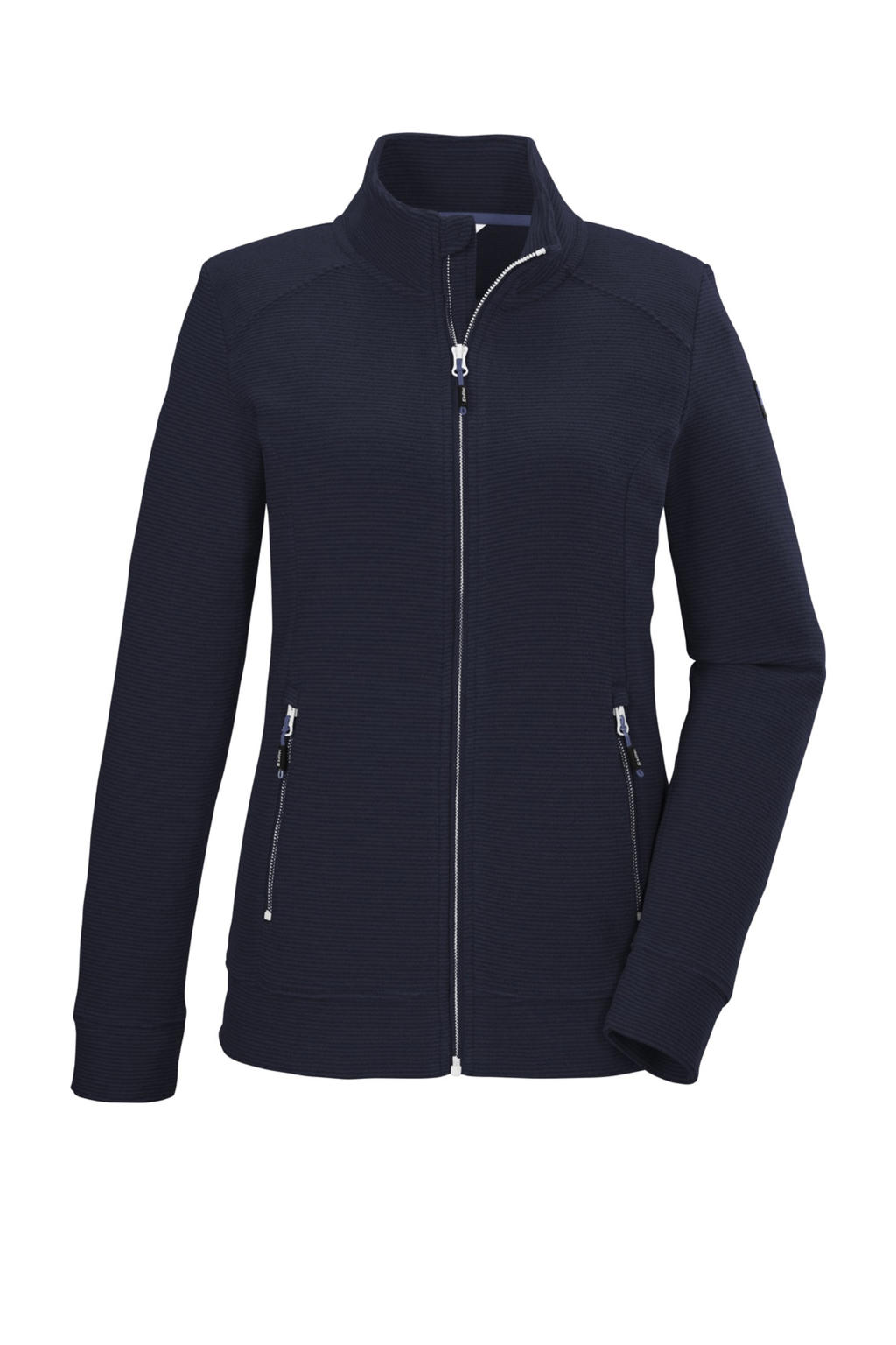 Killtec fleecevest donkerblauw | wehkamp