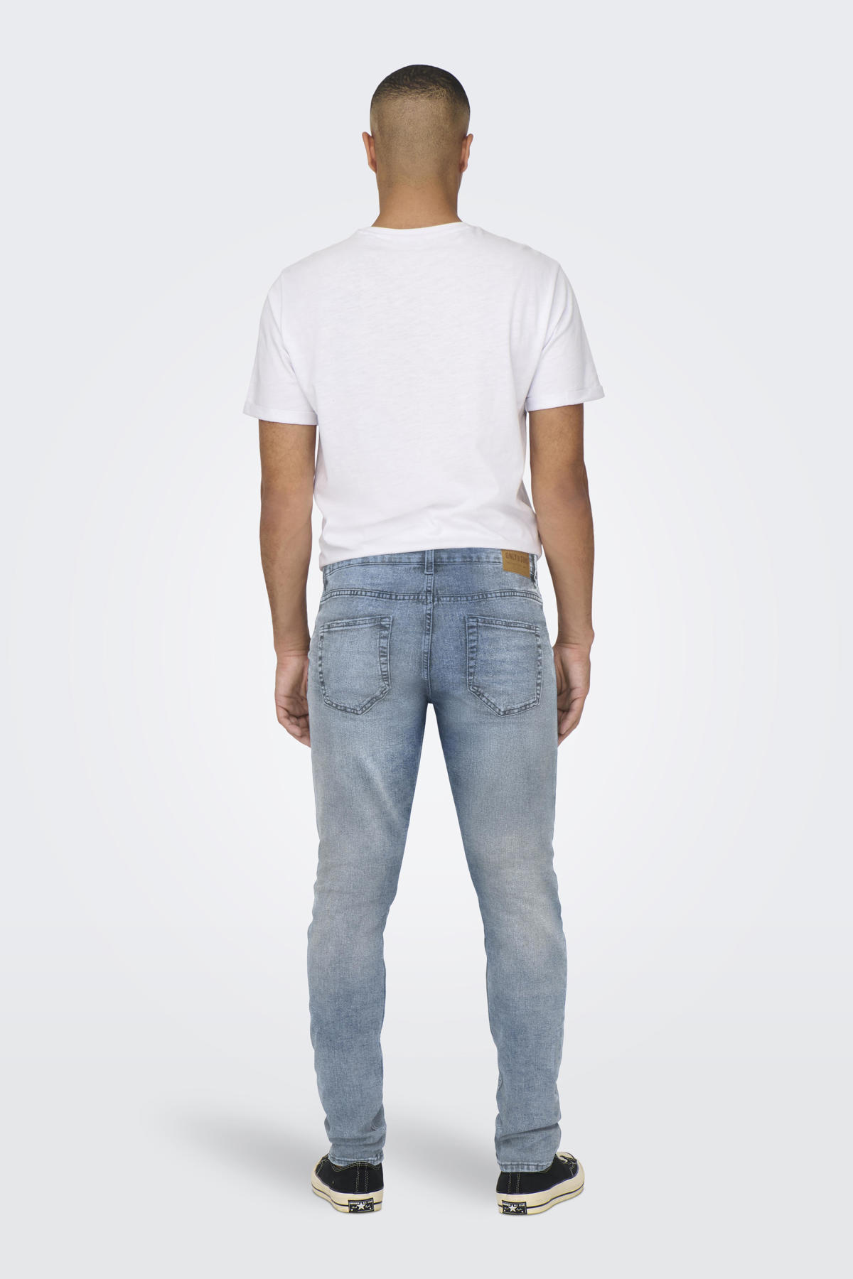 ONLY & SONS ONSWEFT regular fit jeans light blue denim | wehkamp