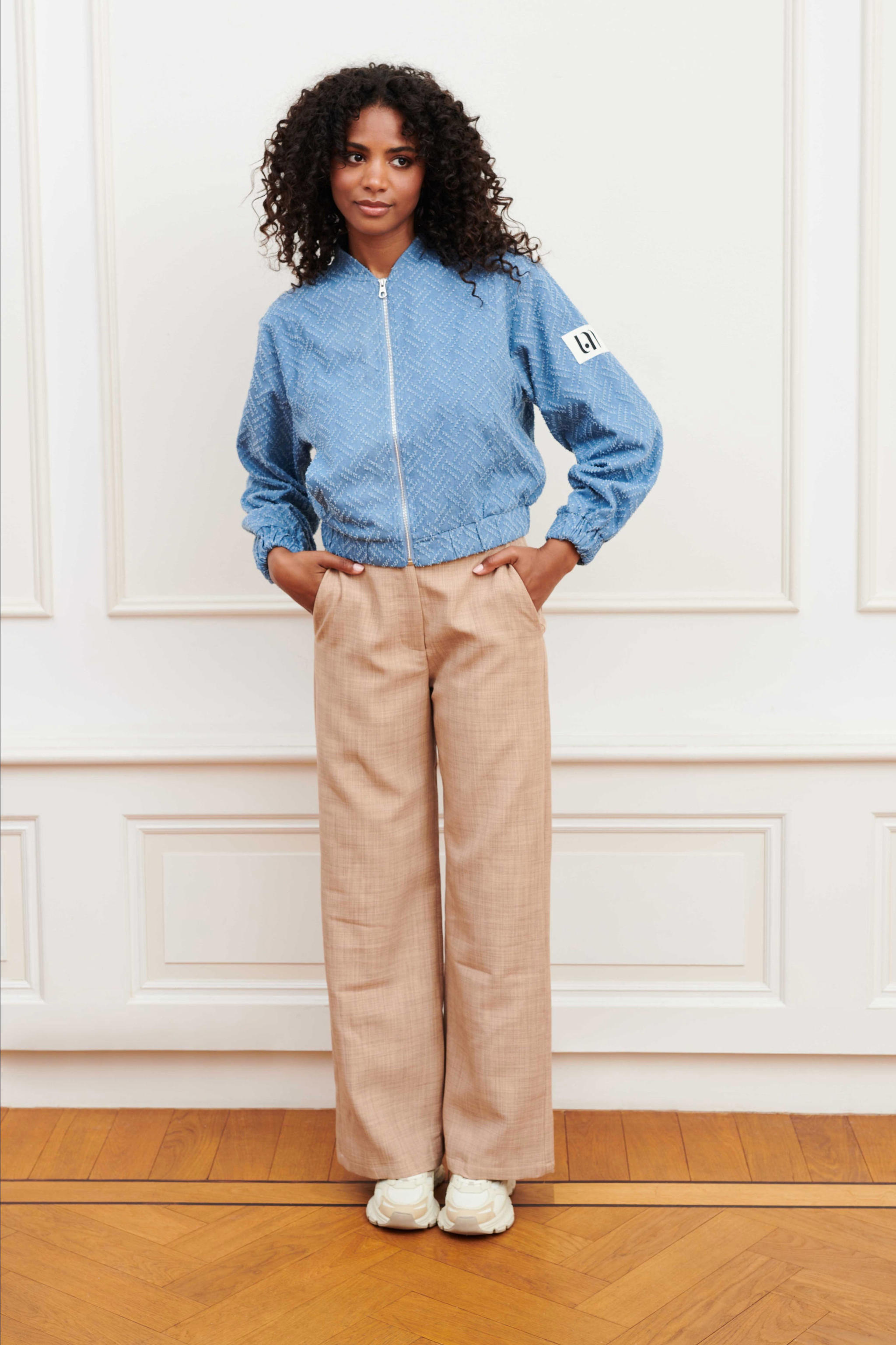 Lofty Manner bomberjack blauw | wehkamp