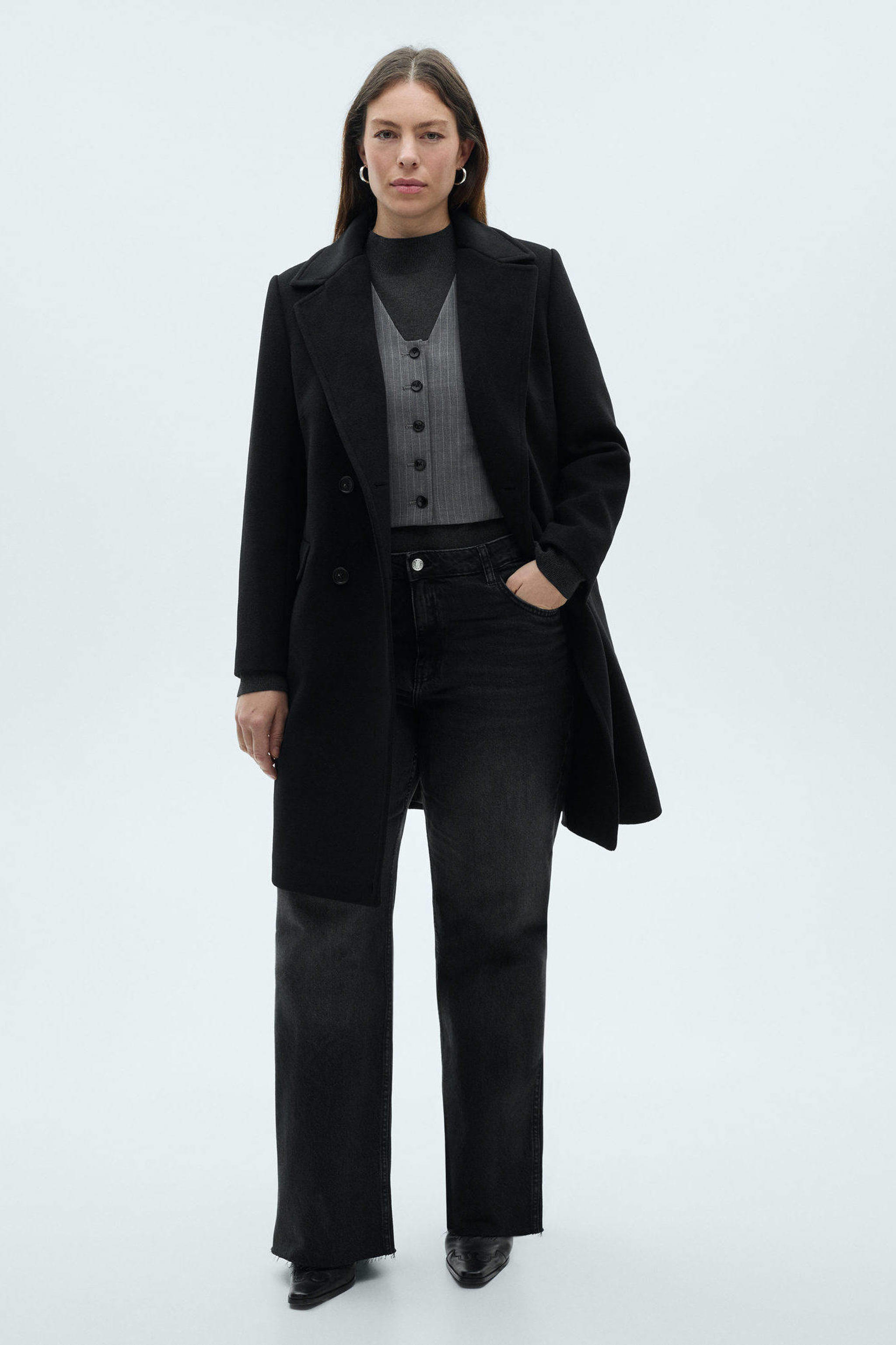 Mango manteljas zwart kopen? | Morgen in huis | wehkamp