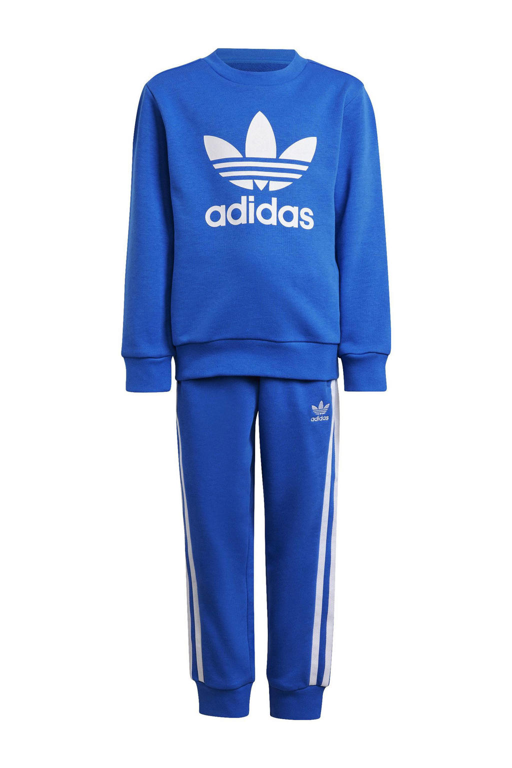 adidas Originals Adicolor joggingpak Trefoil blauw | wehkamp