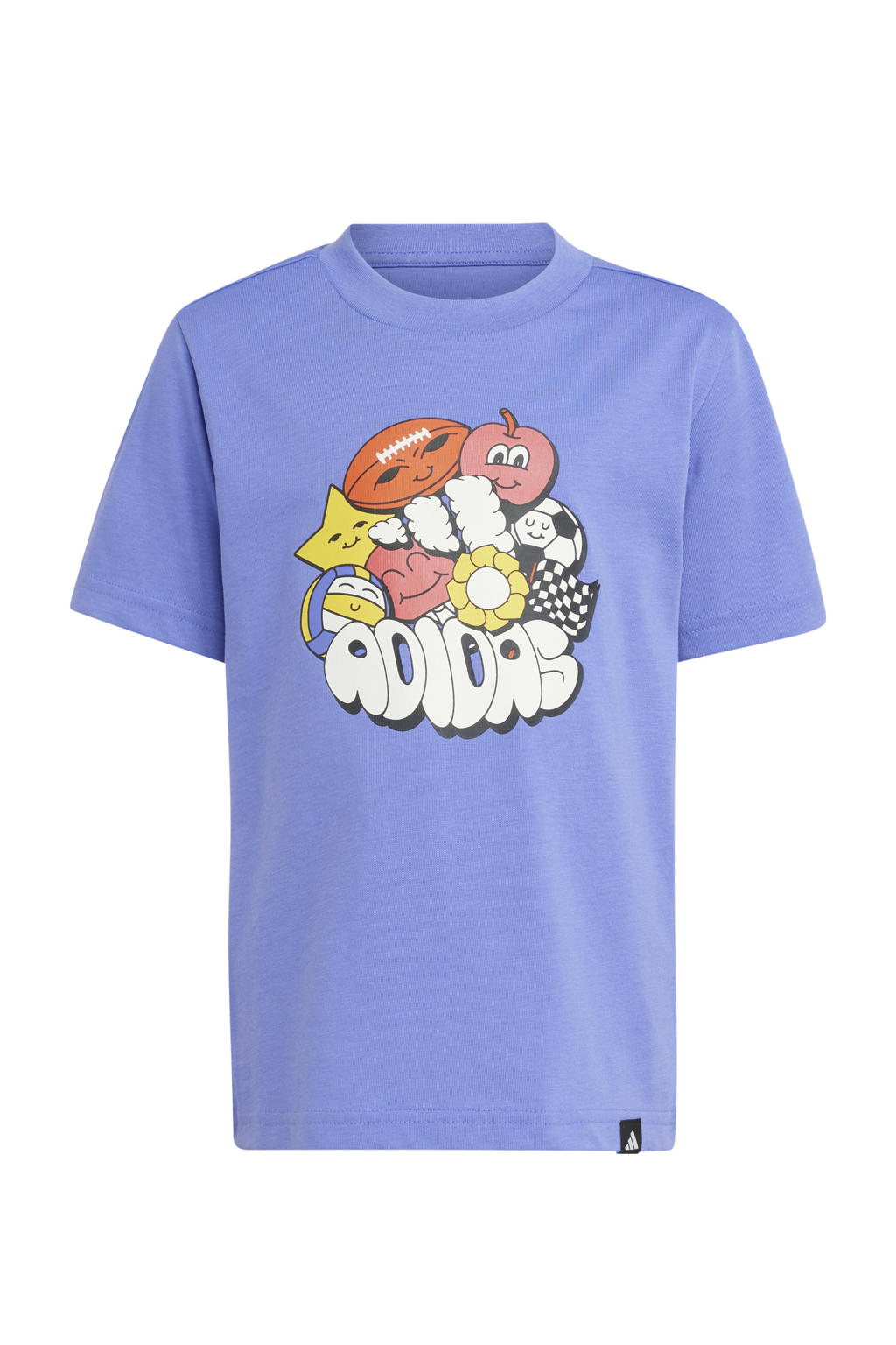 adidas Sportswear T-shirt Fun Graphic blauw | wehkamp