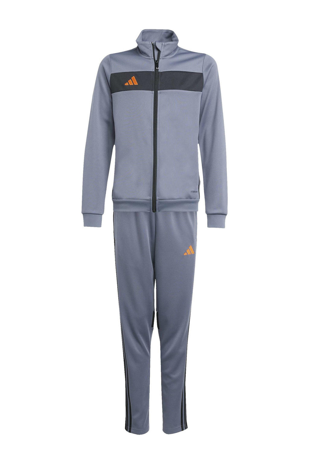 adidas Performance Junior trainingspak Tiro 25 Essentials grijs | wehkamp