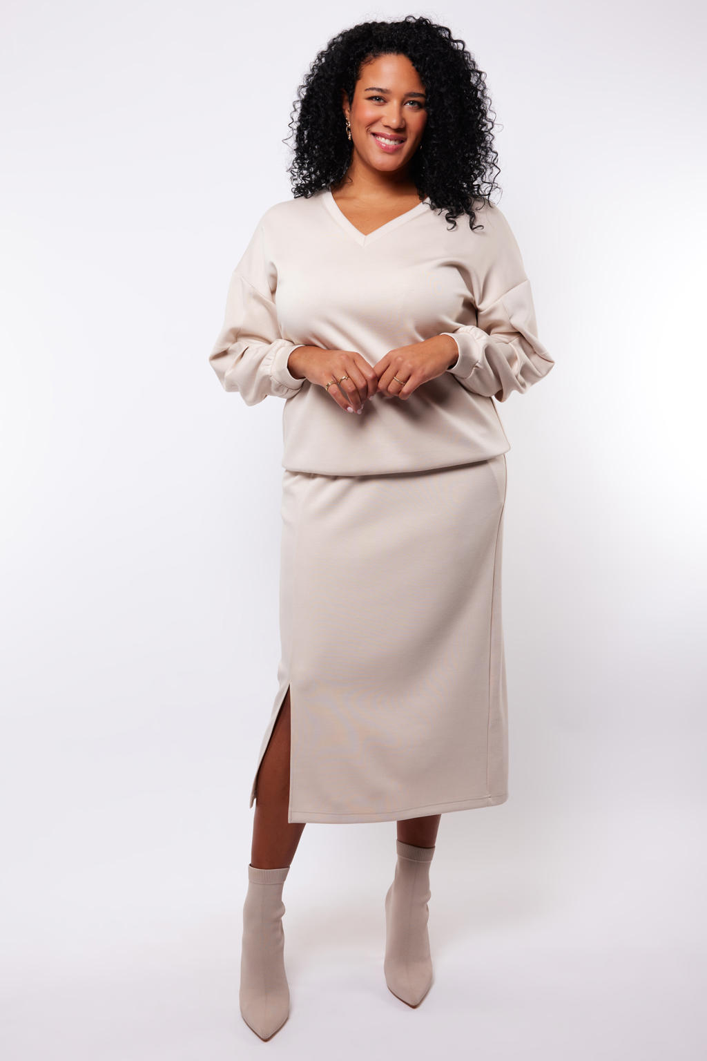 Exxcellent midi rok zand kopen? | Morgen in huis | wehkamp