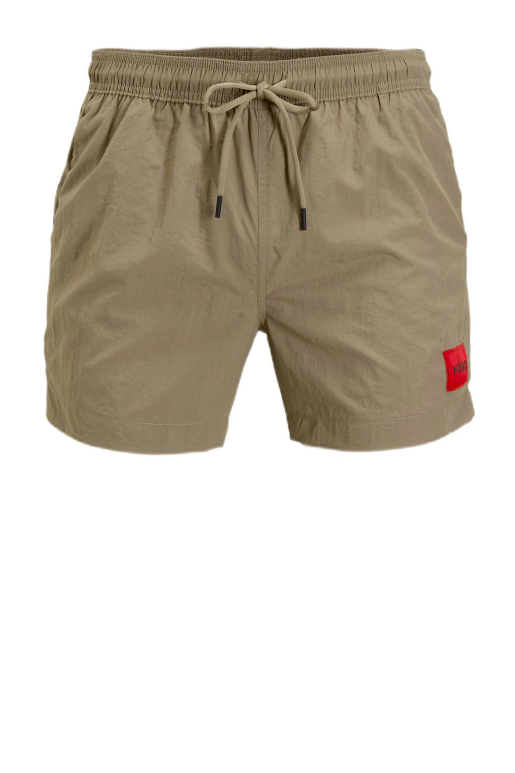 HUGO zwemshort Dominica lichtbruin | wehkamp