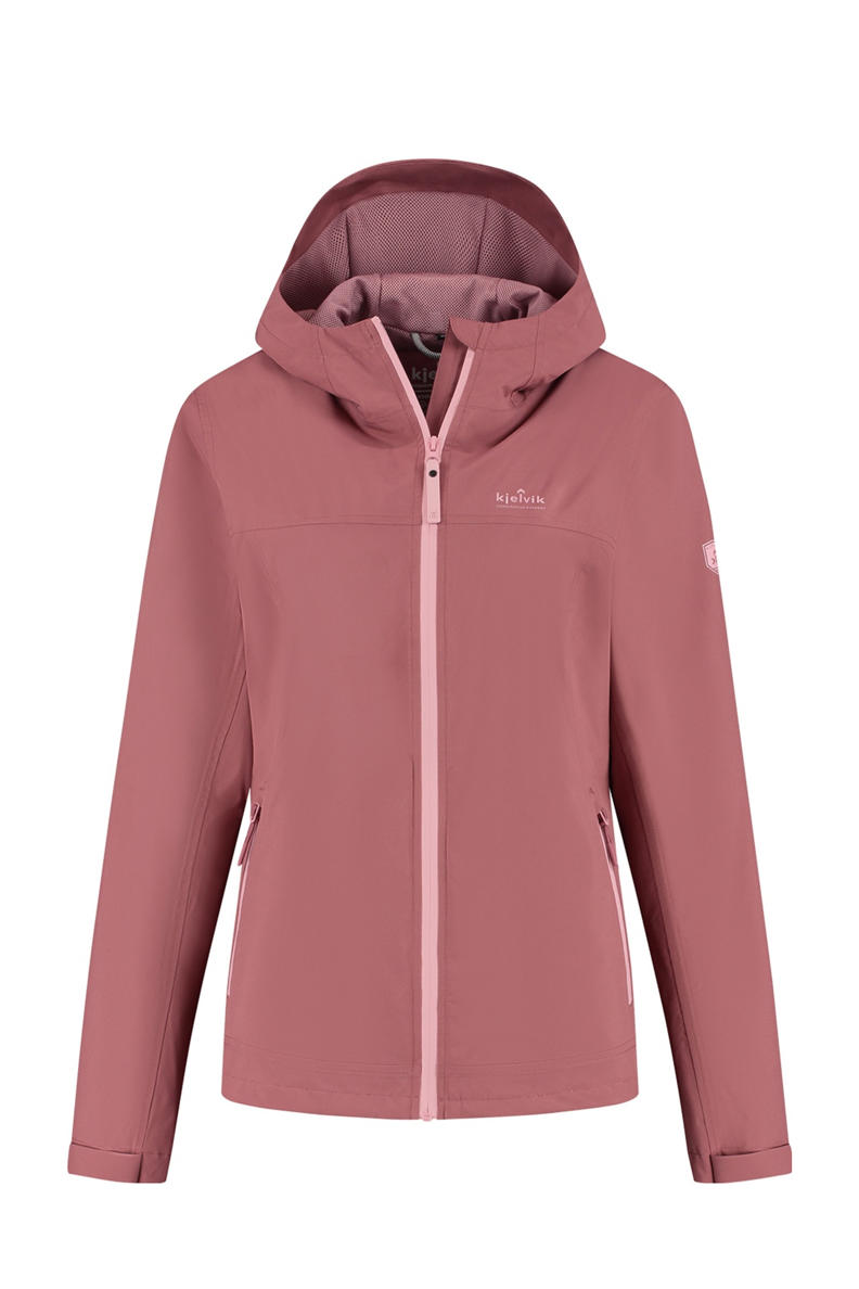 Kjelvik waterdichte outdoor jas Niki roze | wehkamp