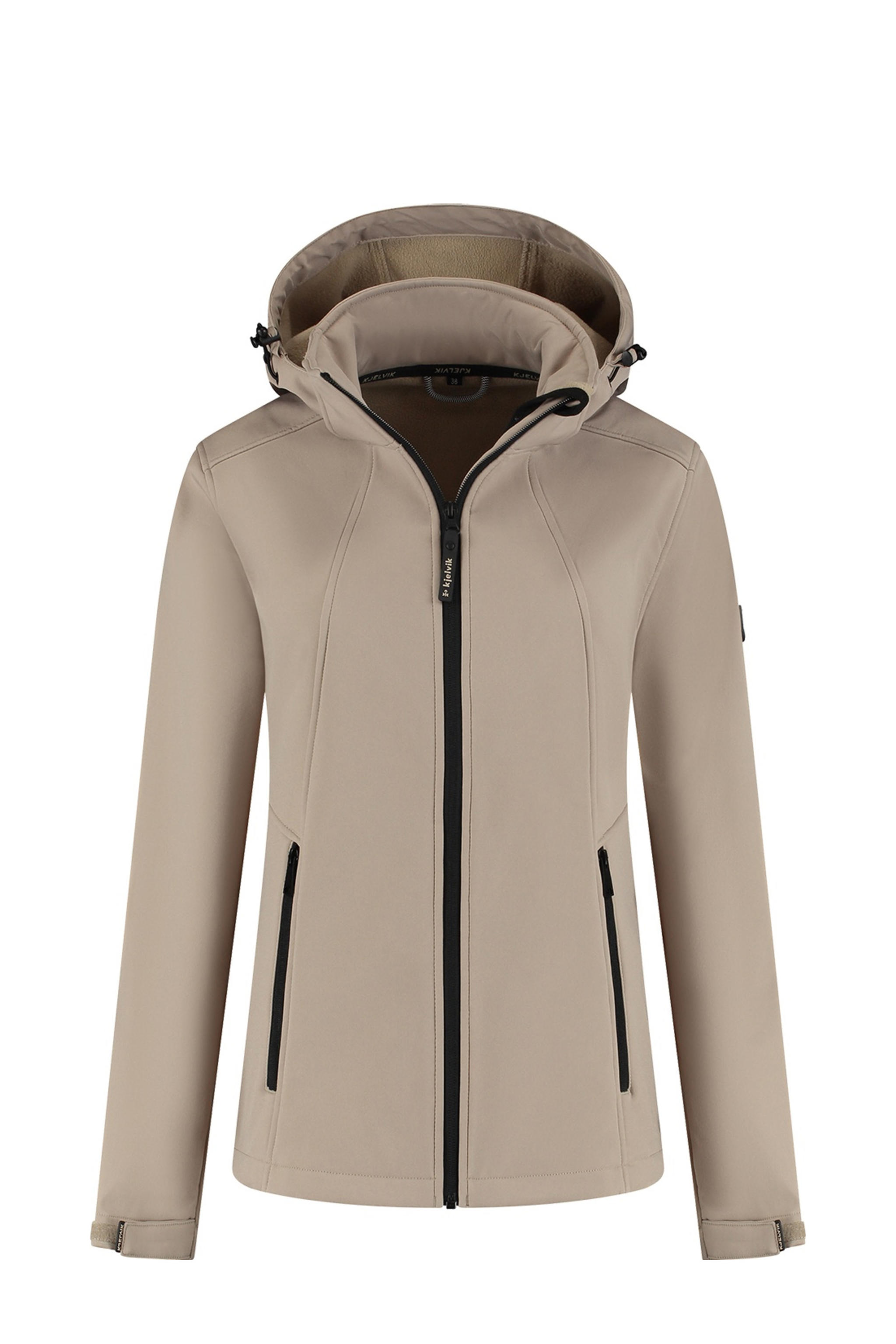 Kjelvik outdoor jas Leah beige | wehkamp