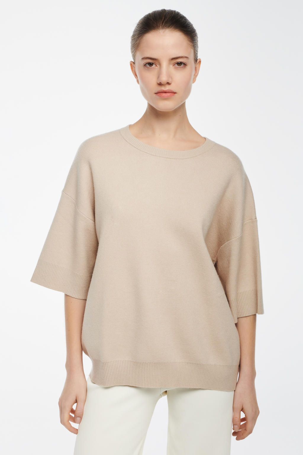 Studio AR by ARMA top beige gebreid | wehkamp