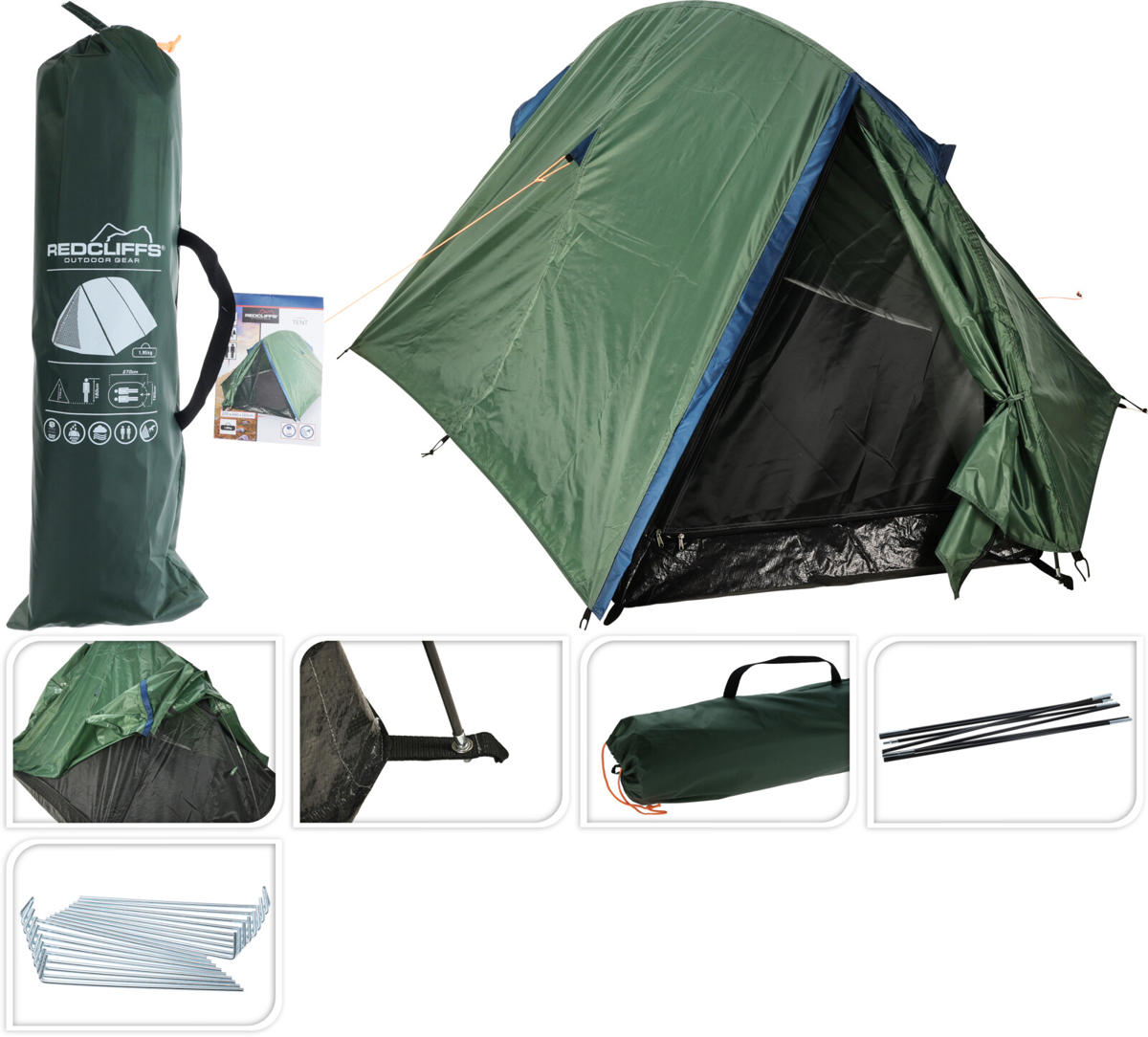 Redcliffs Outdoor Kampeertent (2 pers.) | wehkamp