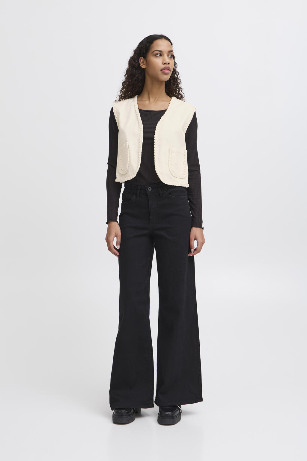 ICHI gilet ecru kopen? | Morgen in huis | wehkamp