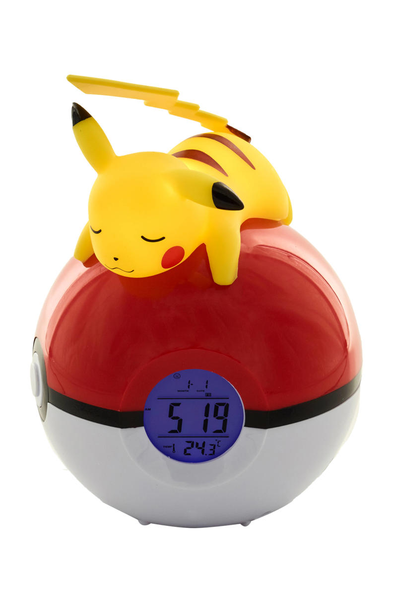 Teknofun Pokemon Pokeball Pikachu wekkerradio | wehkamp