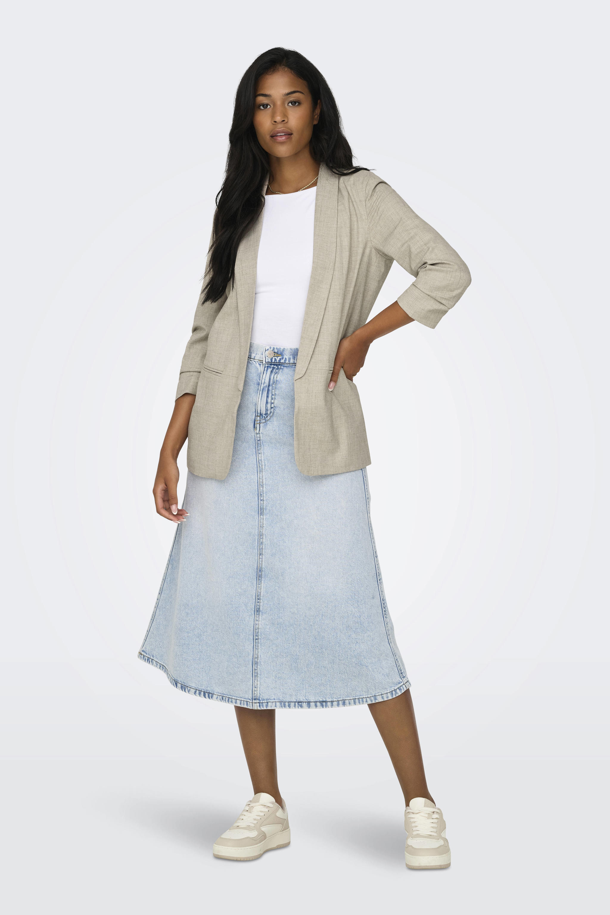 ONLY regular blazer beige kopen? | Morgen in huis | wehkamp