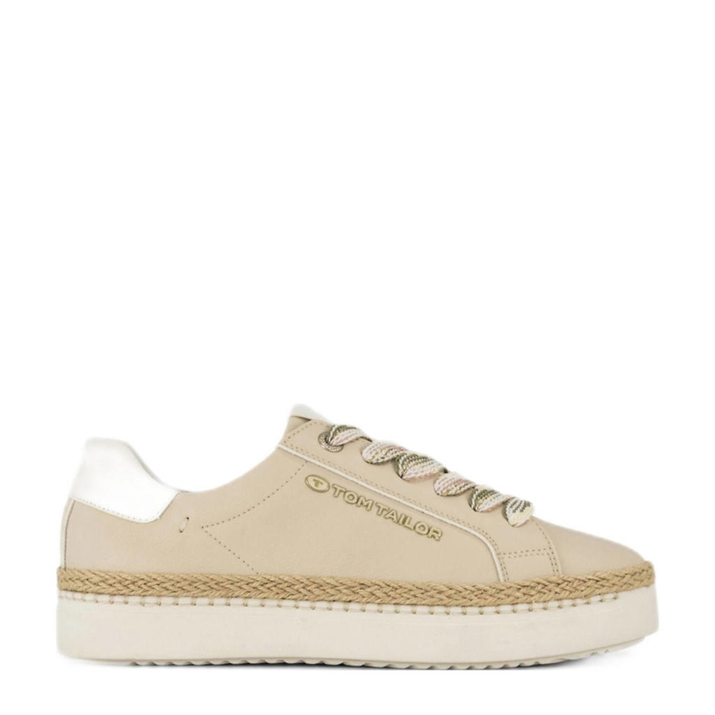 Tom Tailor veterschoenen beige | wehkamp