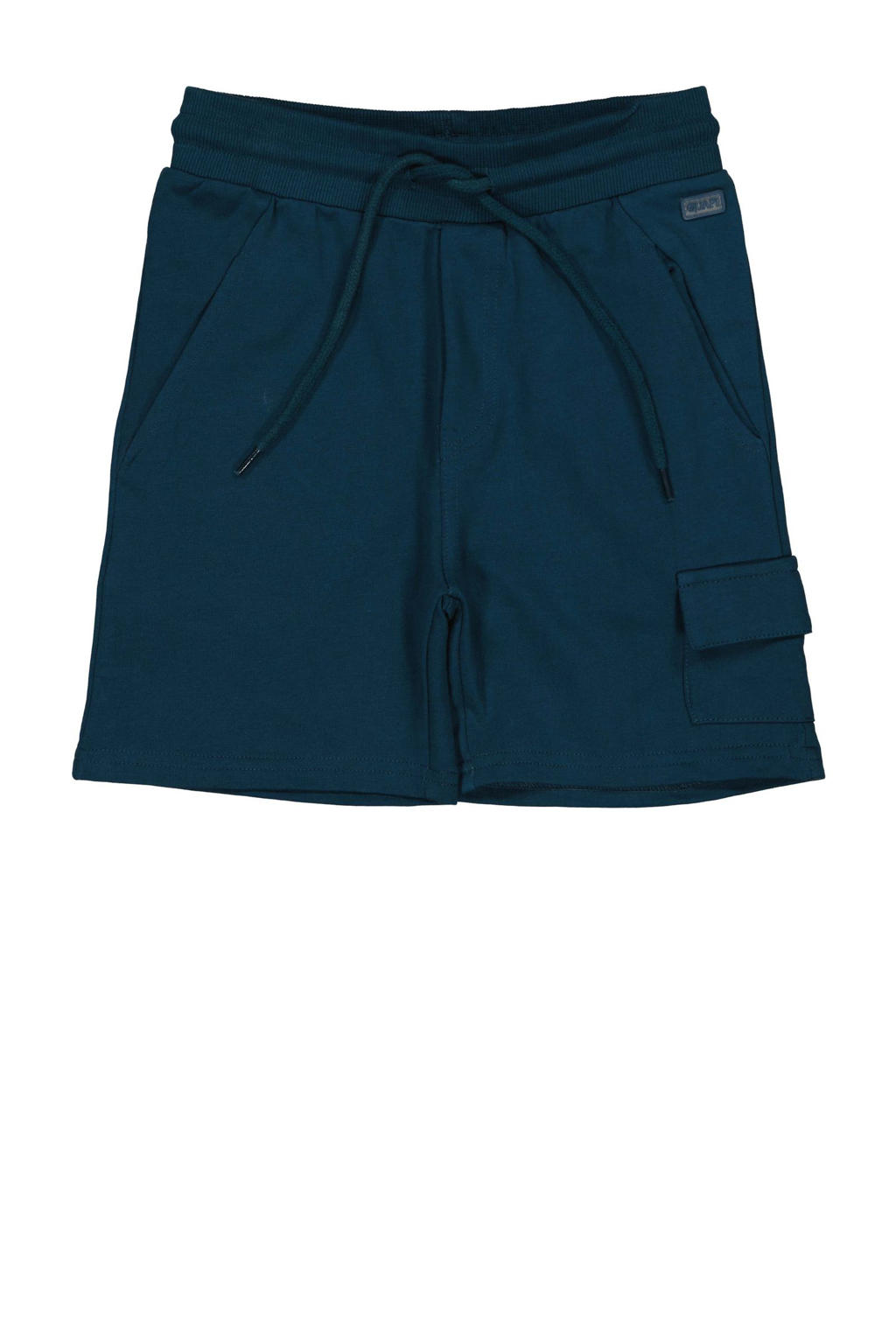 Quapi regular sweatshort donkerblauw | wehkamp