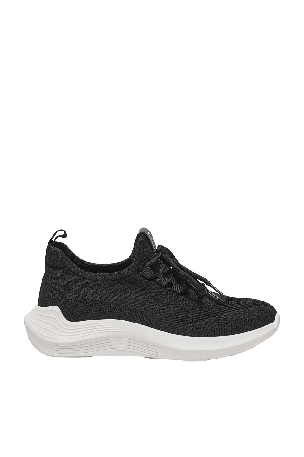 ONLY ONLSLOANE-1 FLYKNIT SNEAKER sneakers zwart | wehkamp