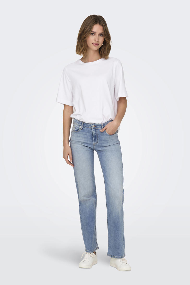 ONLY jeans regular waist light blue denim | wehkamp