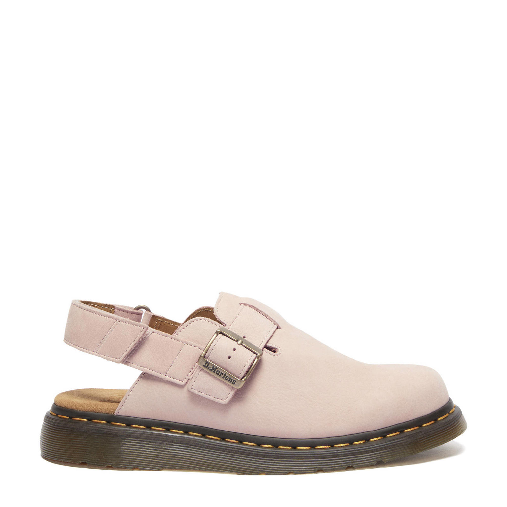Dr. Martens Jorge II nubuck clogs Powder Pink Milled | wehkamp