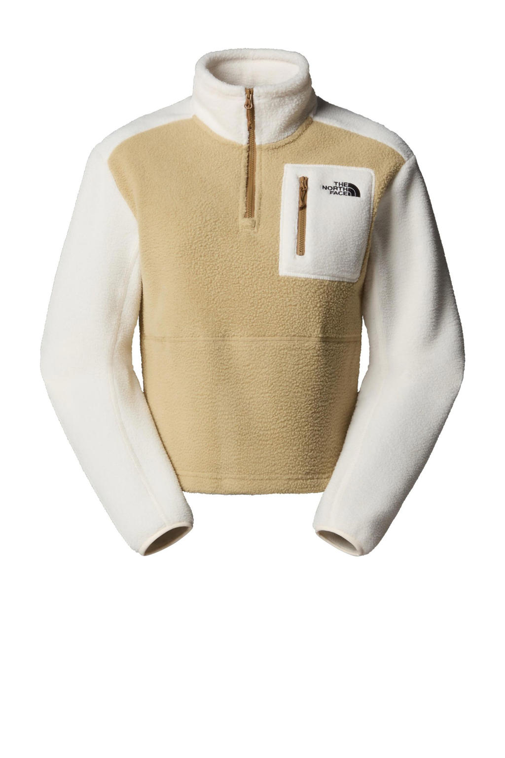 The North Face fleece trui beige | wehkamp