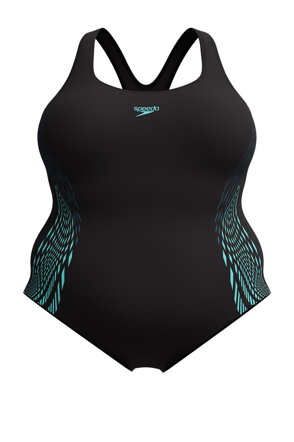 Speedo Endurance+ sportbadpak Medalist zwart/groen | wehkamp