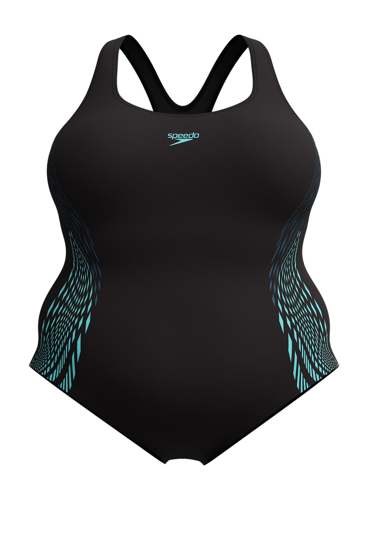 Speedo Endurance+ sportbadpak Medalist zwart/groen | wehkamp