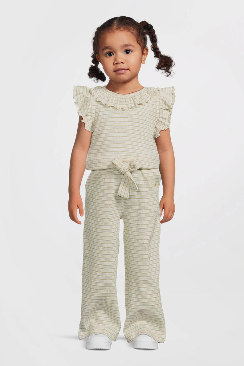 LEVV Little regular jumpsuit ecru | wehkamp