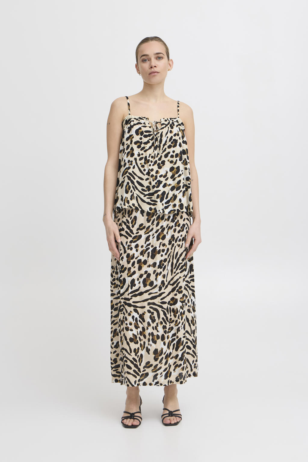 ICHI midi rok bruin kopen? | Morgen in huis | wehkamp