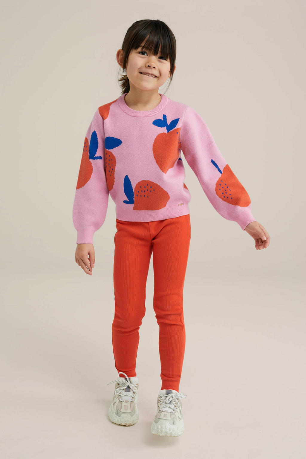 WE Fashion skinny legging rood | wehkamp