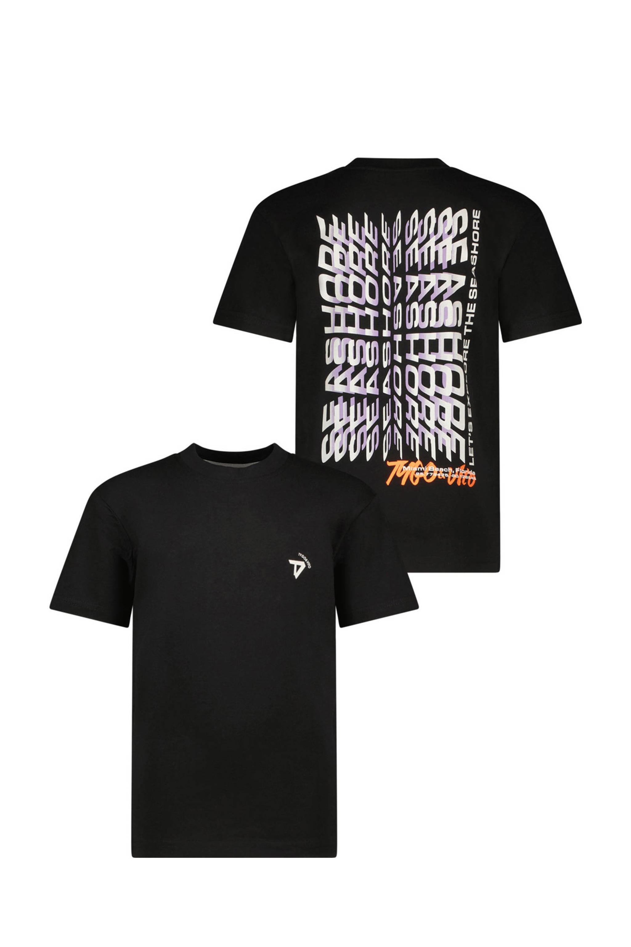 TYGO & vito NextGen T-shirt zwart | wehkamp