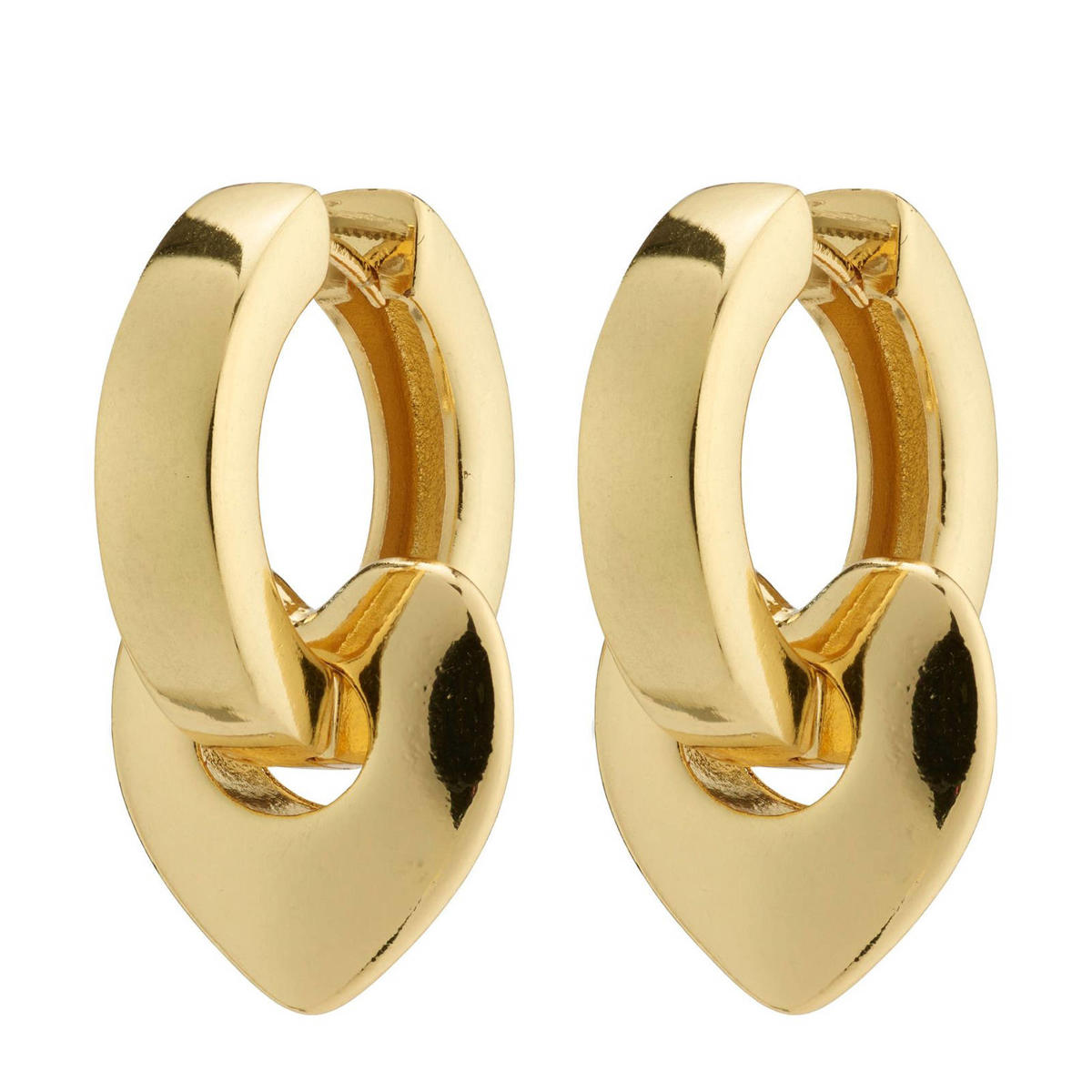 PILGRIM gold plated oorbellen Iokaste | wehkamp