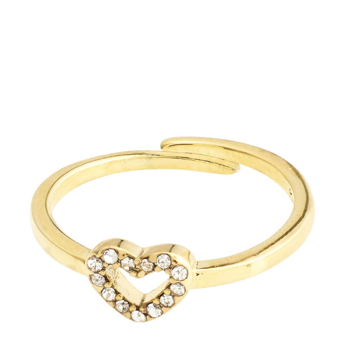 PILGRIM gold plated ring Lulu | wehkamp