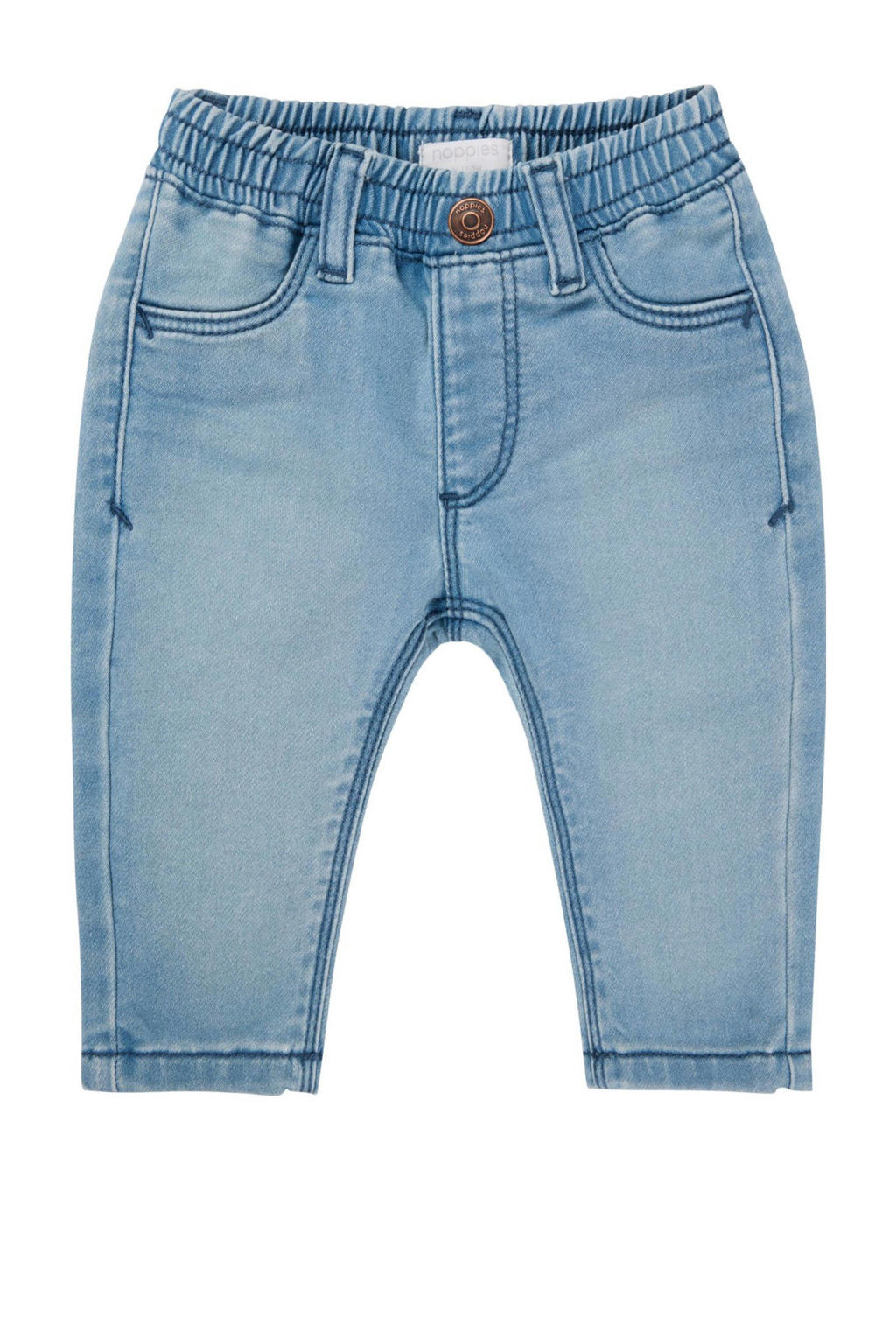 Noppies baby skinny regular waist regular fit jeans medium blue denim ...