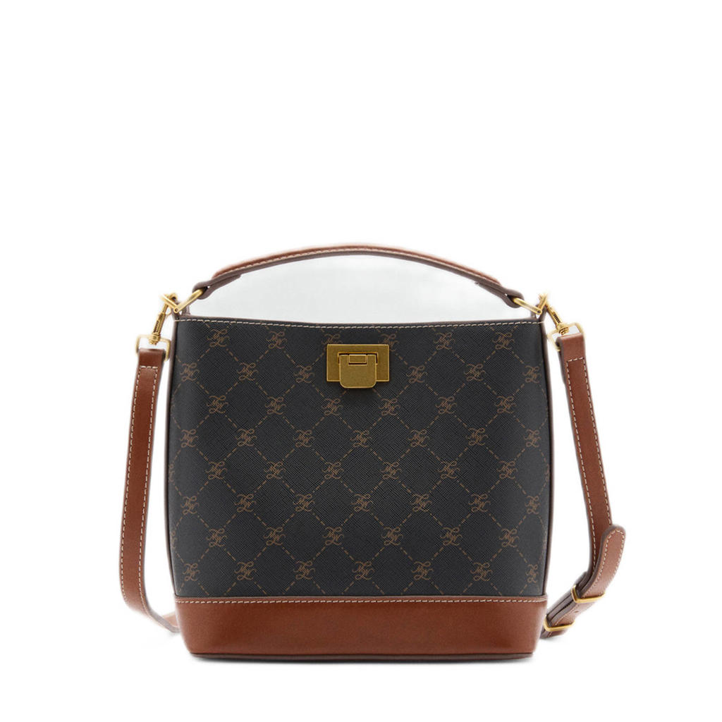 Mango mini shopper bruin kopen? | Morgen in huis | wehkamp