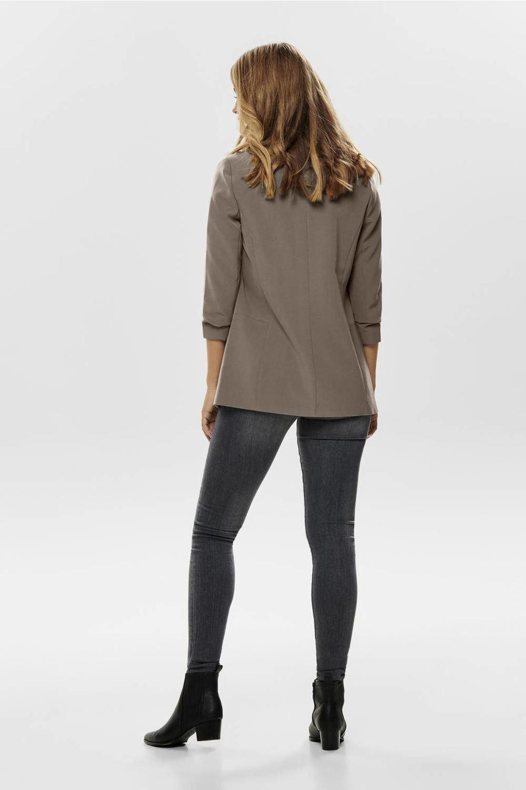 ONLY regular blazer taupe kopen? | Morgen in huis | wehkamp