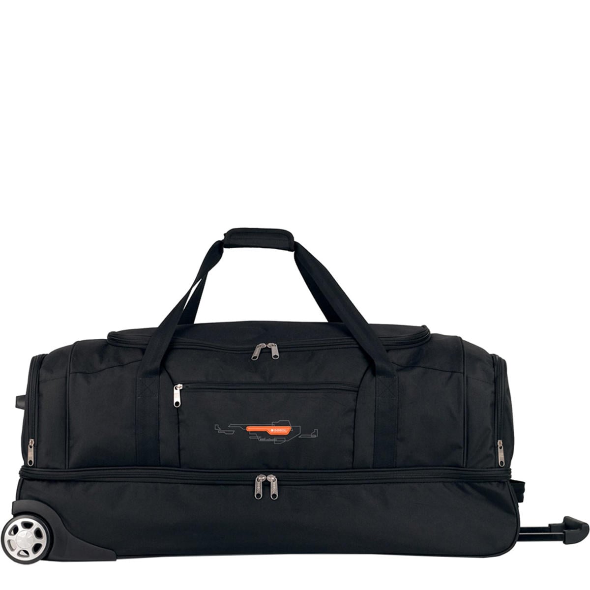 Gabol reistas Extra Large Wheel Bag zwart | wehkamp