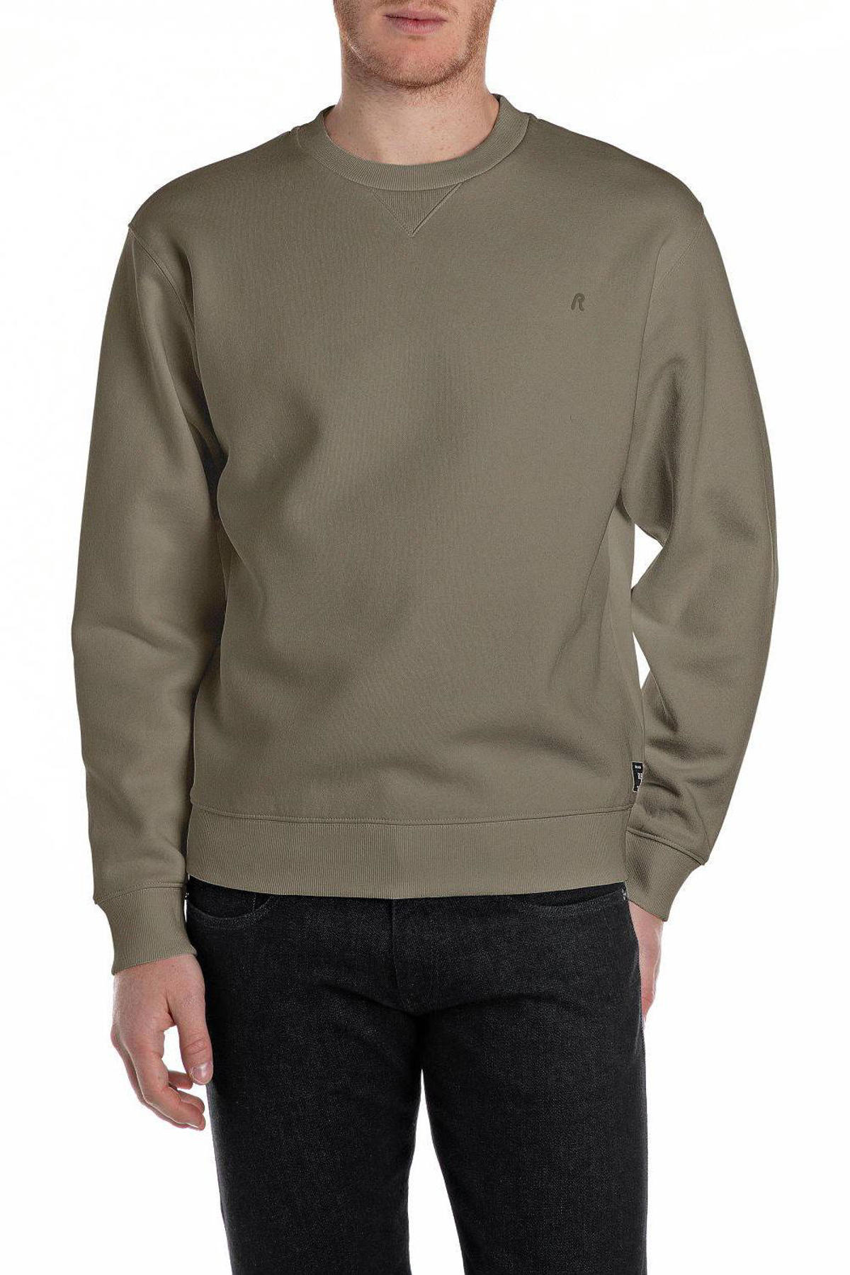 REPLAY sweater kaki kopen? | Morgen in huis | wehkamp