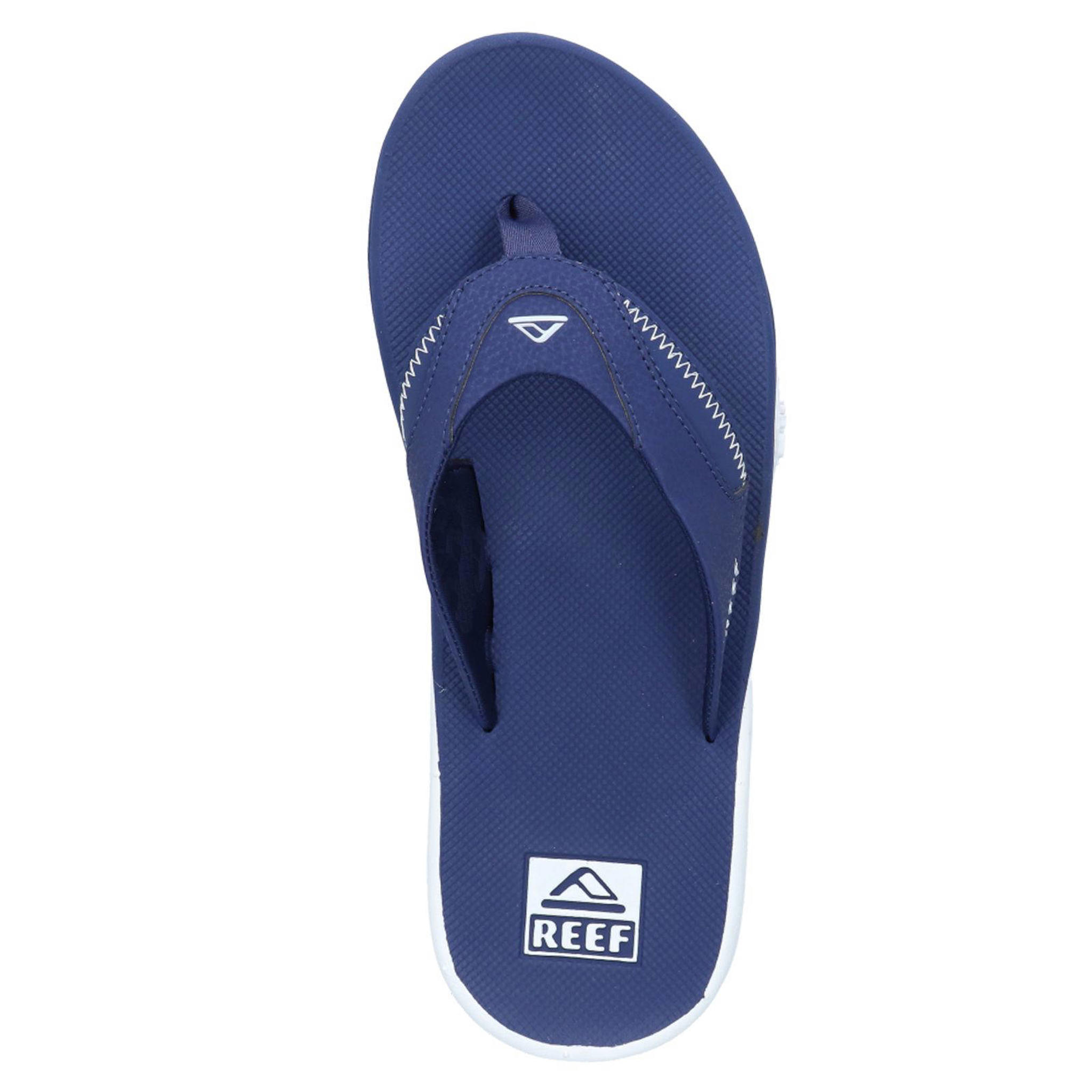 Reef Fanning Pregame teenslippers blauw | wehkamp