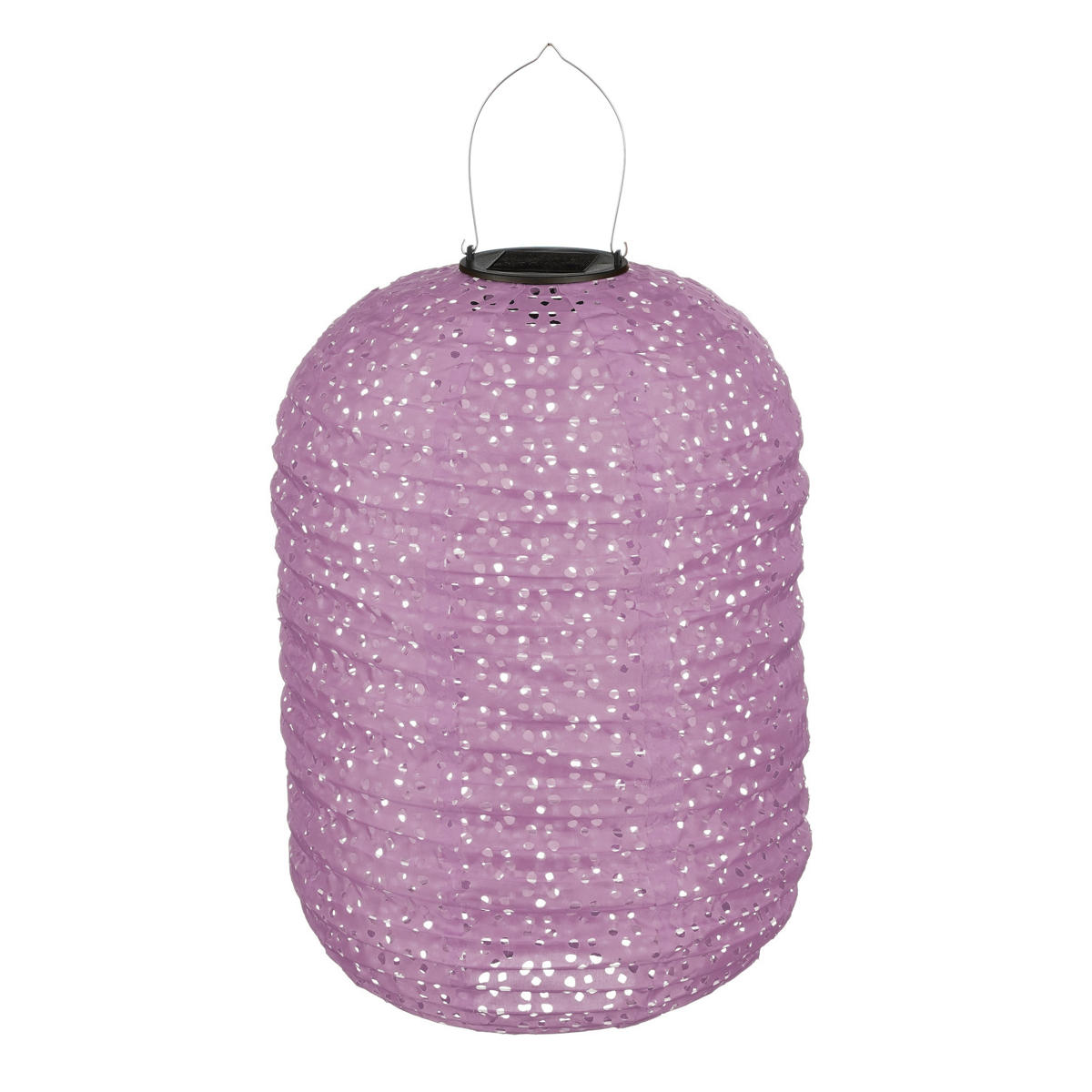 Luca Lighting lantaarn Luca paars (solar) (25x40 cm) | wehkamp