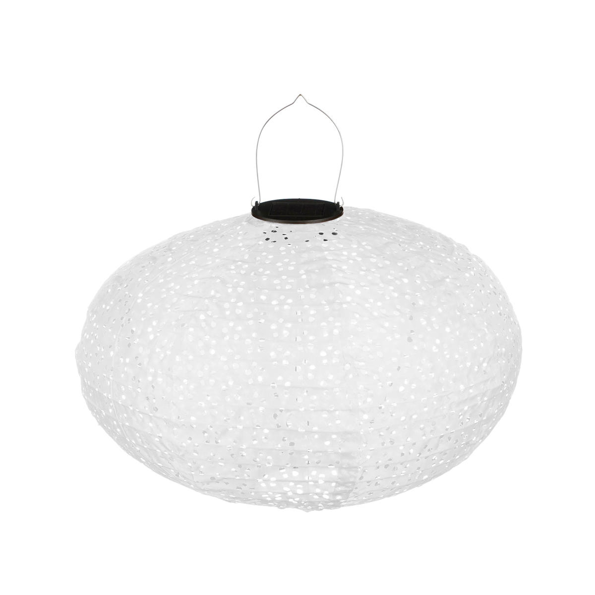 Luca Lighting lantaarn Luca wit (solar) (40x27 cm) | wehkamp