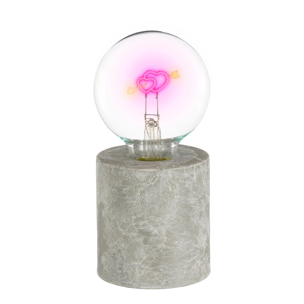 Luca Lighting tafellamp hart (8x18 cm) | wehkamp